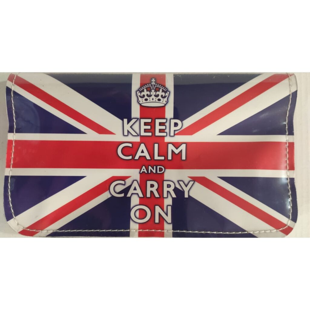 ΘΗΚΗ ΚΑΠΝΟΥ ΜΕ ΣΧΕΔΙΟ KEEP CALM AND CARRY ON - SG Toys